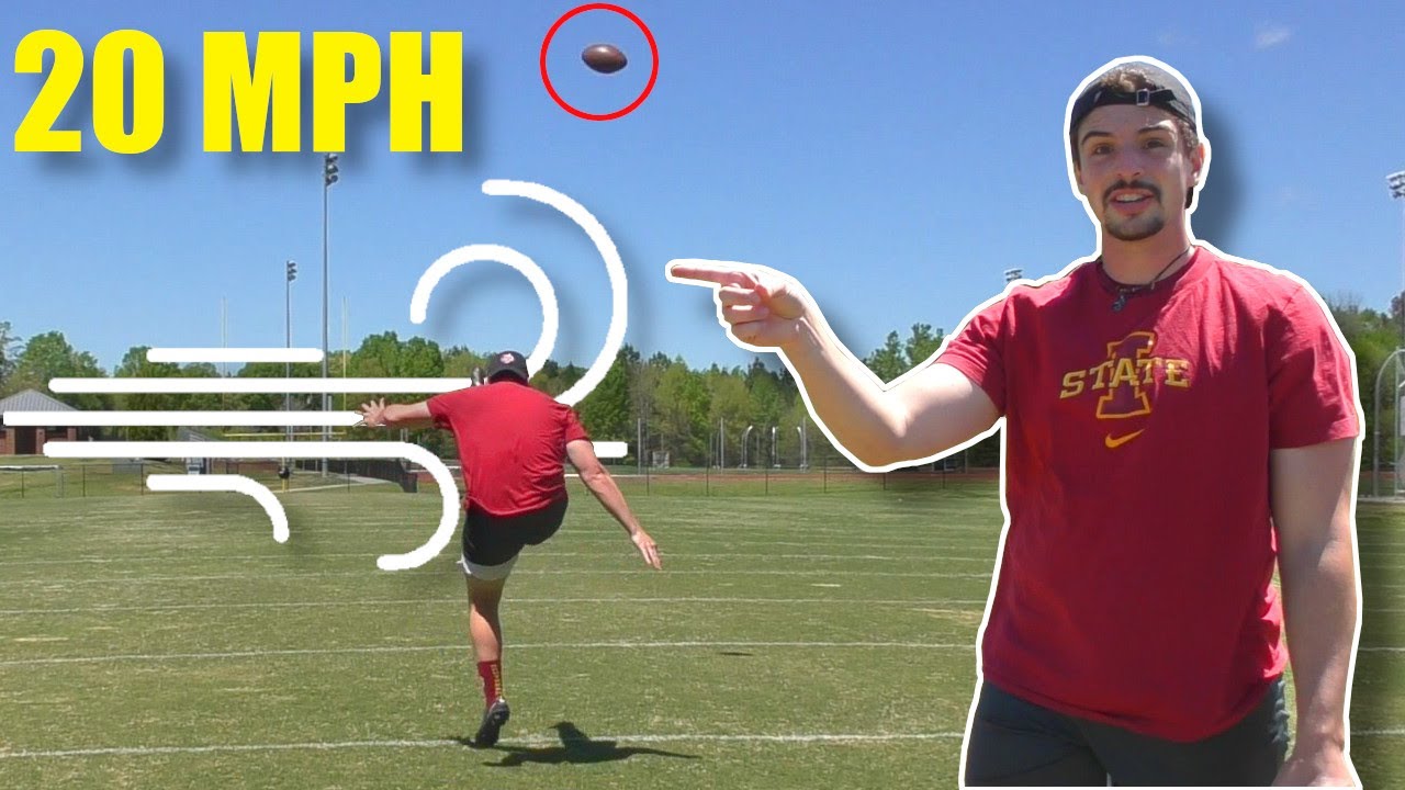 How I Punt in 20 MPH Winds (ADVANCED) - YouTube