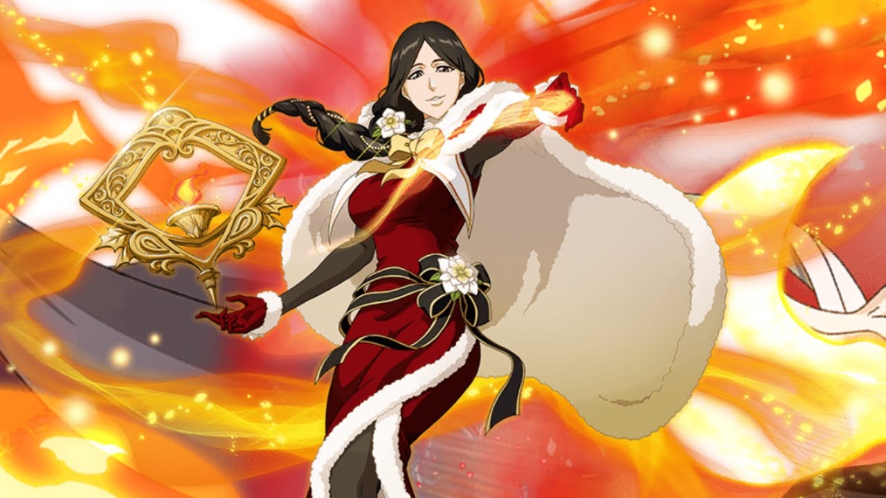 Christmas Mama Retsu: Max Transcendence Gameplay | Bleach Brave Souls ...