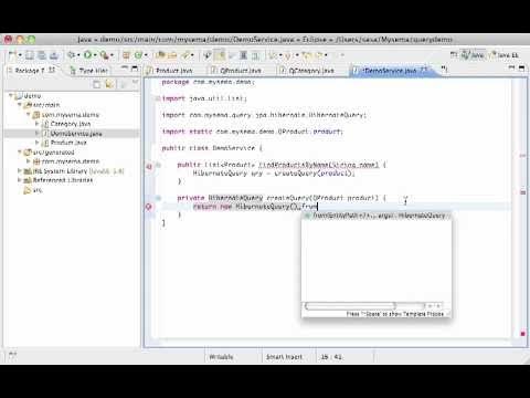 Using Querydsl In Eclipse - YouTube