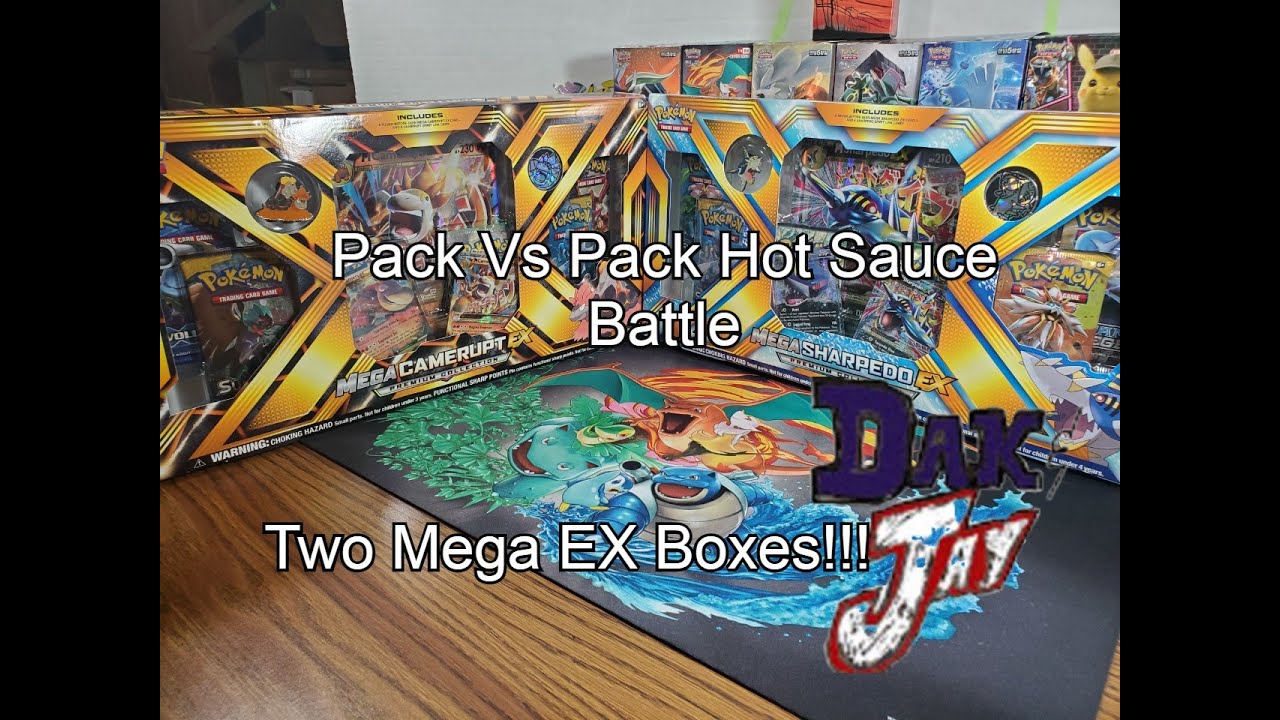 Opening Camelrupt and Sharpedo Mega EX Boxes! - YouTube