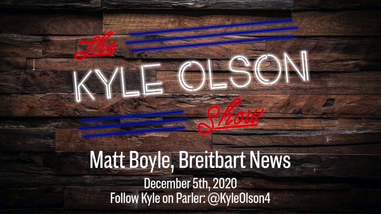 Matt Boyle of Breitbart News Talks Georgia Elections on The Kyle Olson ...