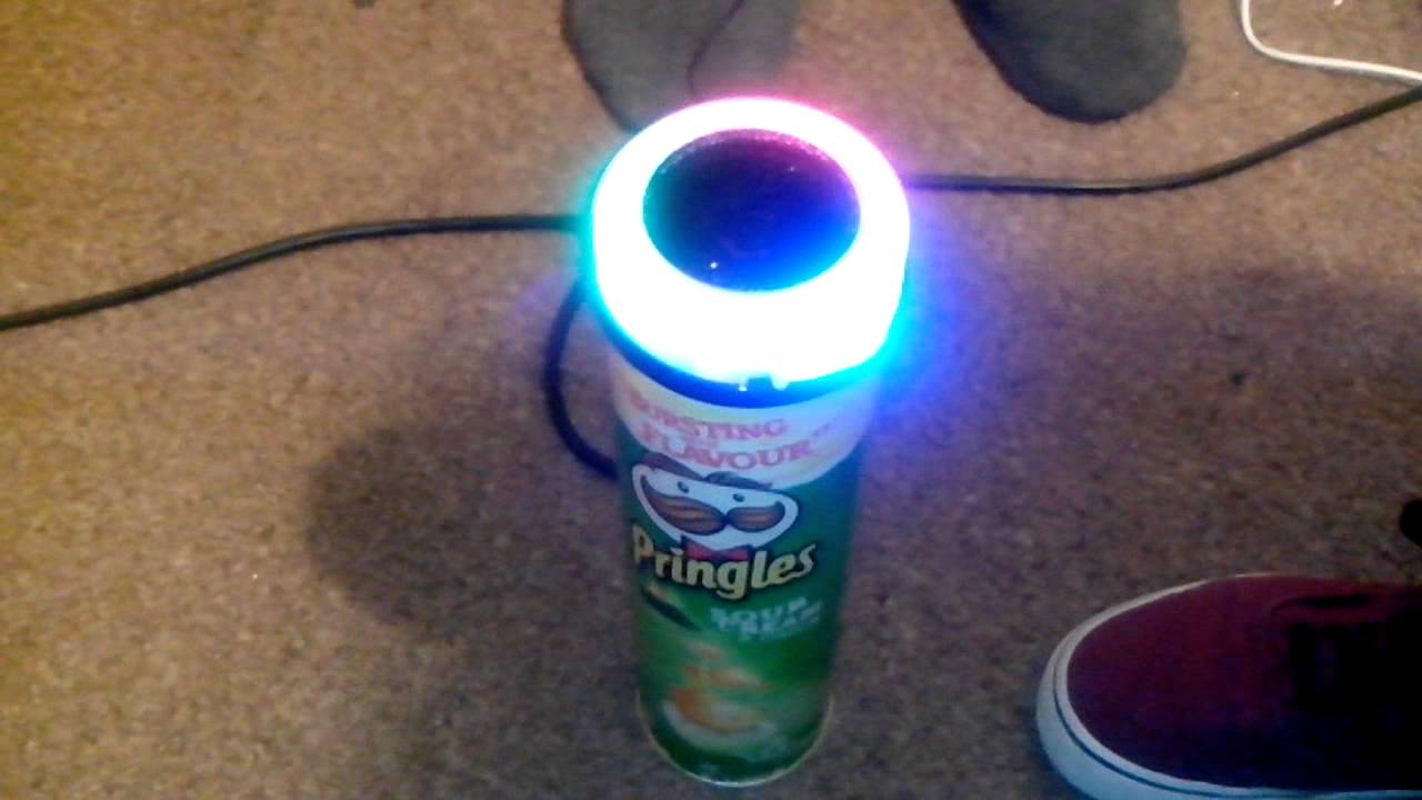 @Pringles Amplified Speaker #LED lights @NaijaBird - YouTube