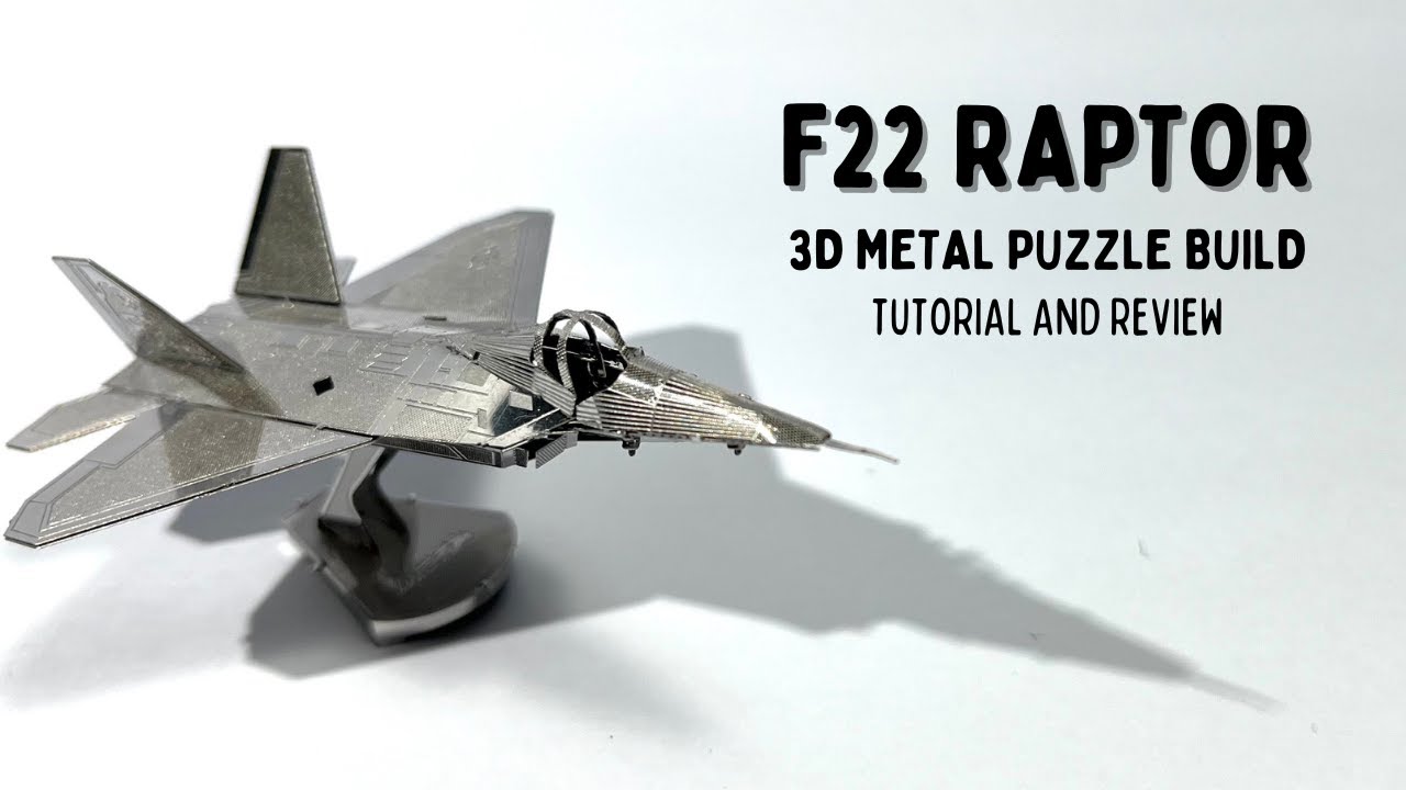 F-22 Raptor|Metal Model|Tutorial and Review - YouTube