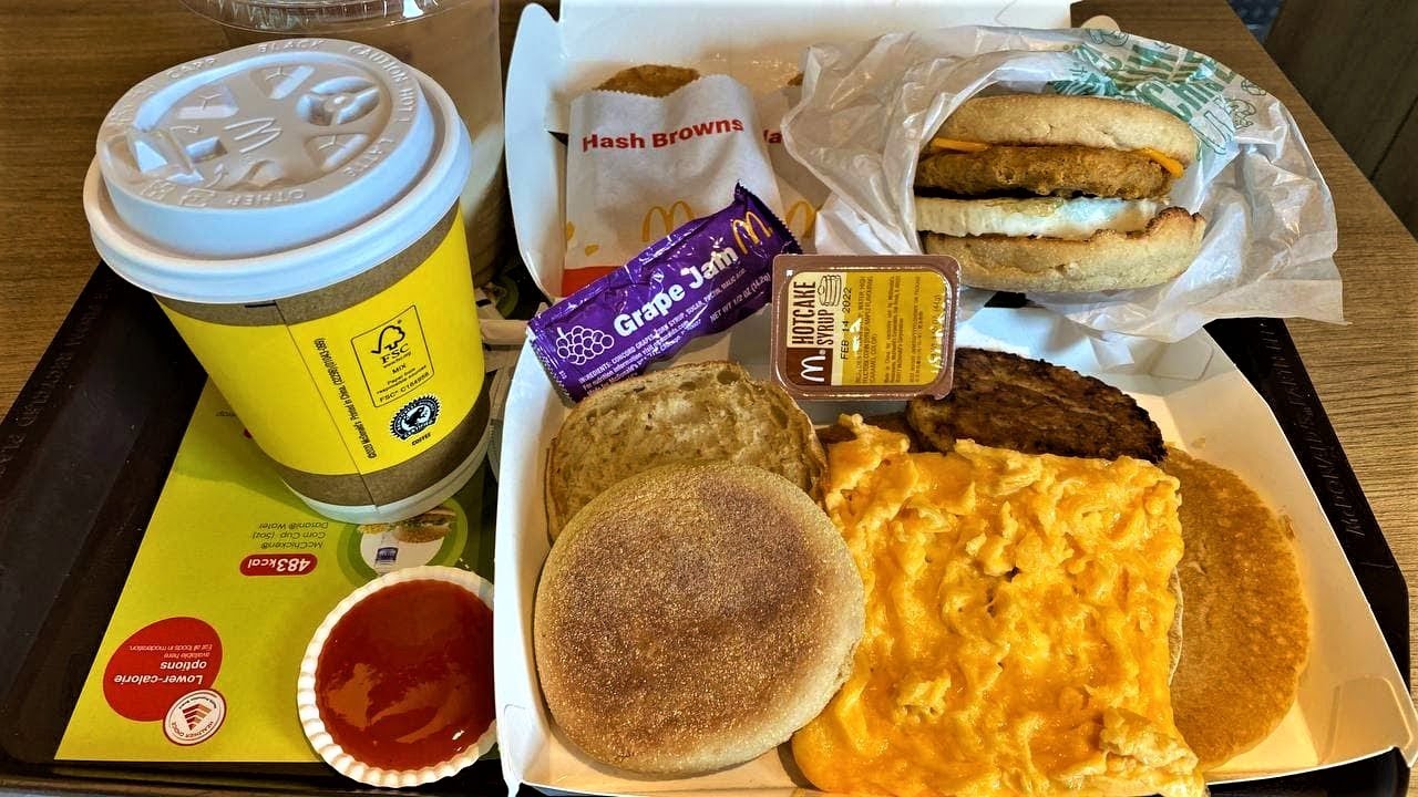 McDonald's menu | NEW Chicken Muffin with Egg and Breakfast Deulex ...