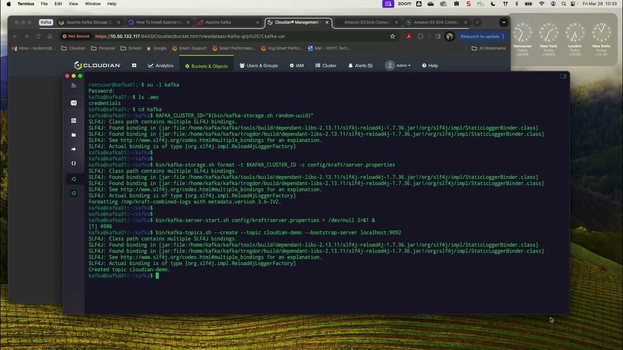 Demo: How to Integrate Apache Kafka with Cloudian HyperStore, S3 ...