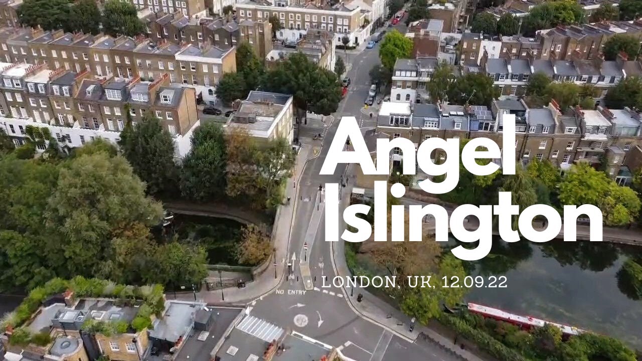 Angel, Islington, London 🇬🇧 | DJI Mini 2 Drone Footage - YouTube