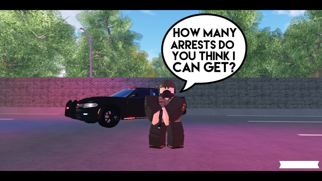 How Many Arrests Can I Get in this Video | Challenge Video Roblox ERLC ...