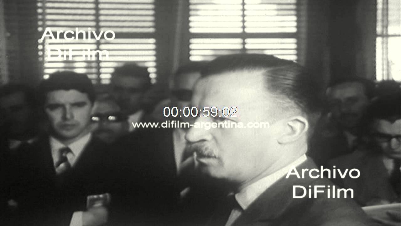 DiFilm - Juan Carlos Ongania agasaja a los atletas argentinos 1967 ...