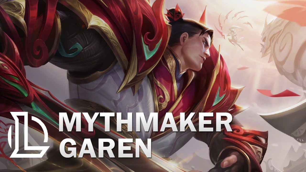 Mythmaker Garen Skin Preview - League of Legends - YouTube