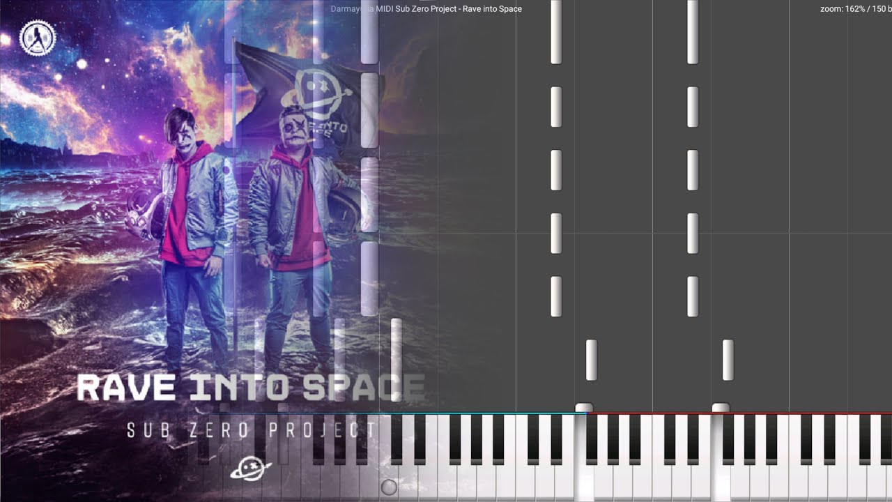 Sub Zero Project - Rave into Space (Darmayuda MIDI Piano) - YouTube