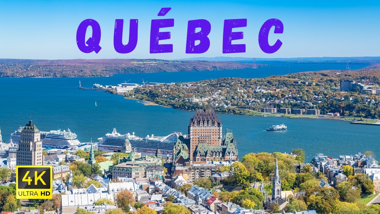 Québec, Canada 🇨🇦 in 4K ULTRA HD HDR Dolby Vision™ Drone Footage - YouTube