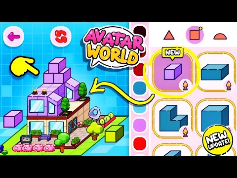 BUILD YOUR OWN HOUSE IN AVATAR WORLD! // AVATAR WORLD // GAMEAVATARS ...