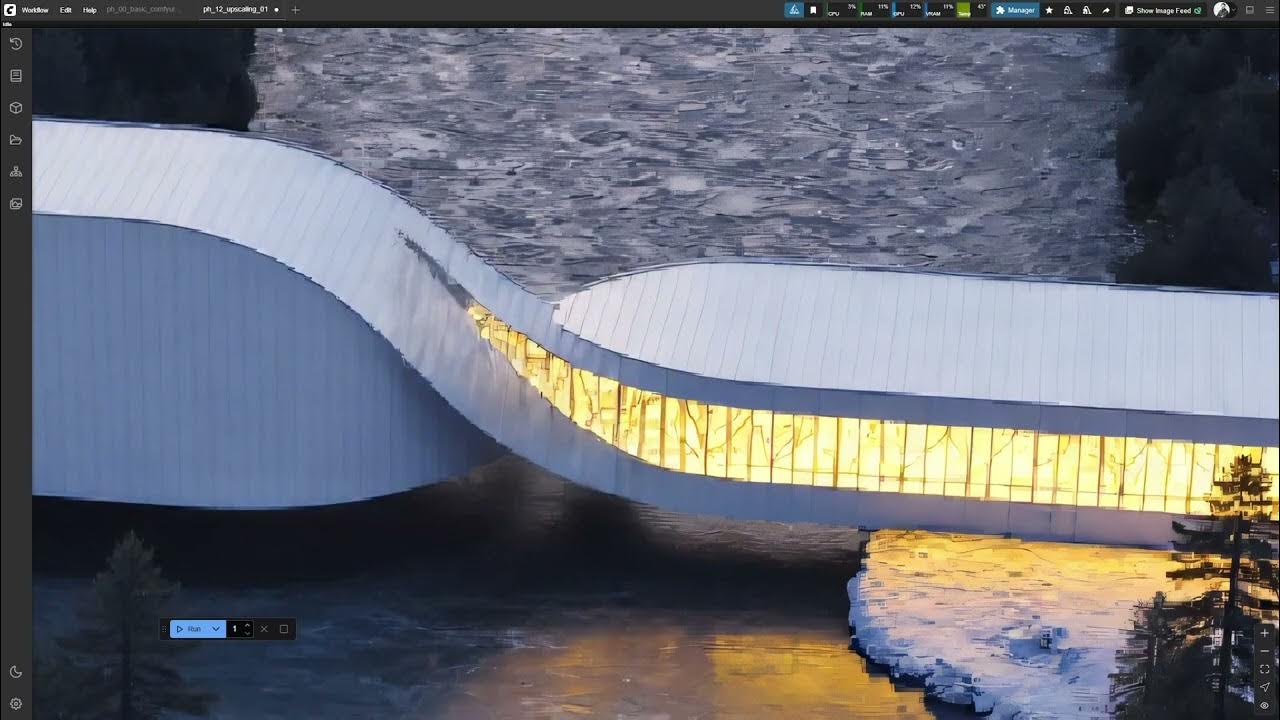 BASIC Comfyui Tutorial for Archviz x AI - 14/17 UPSCALE - YouTube