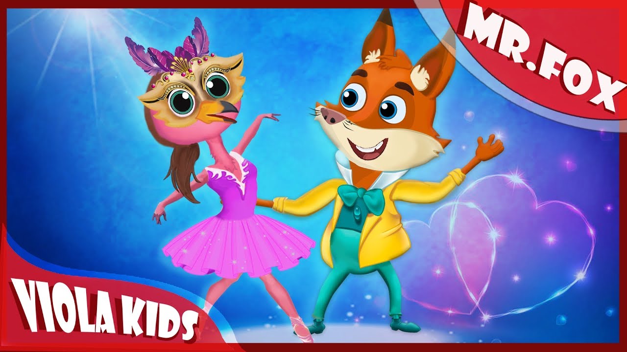 Mr Fox ~ Rose The flamingo Endless colors ~ Mr Fox Funny Cartoon for ...