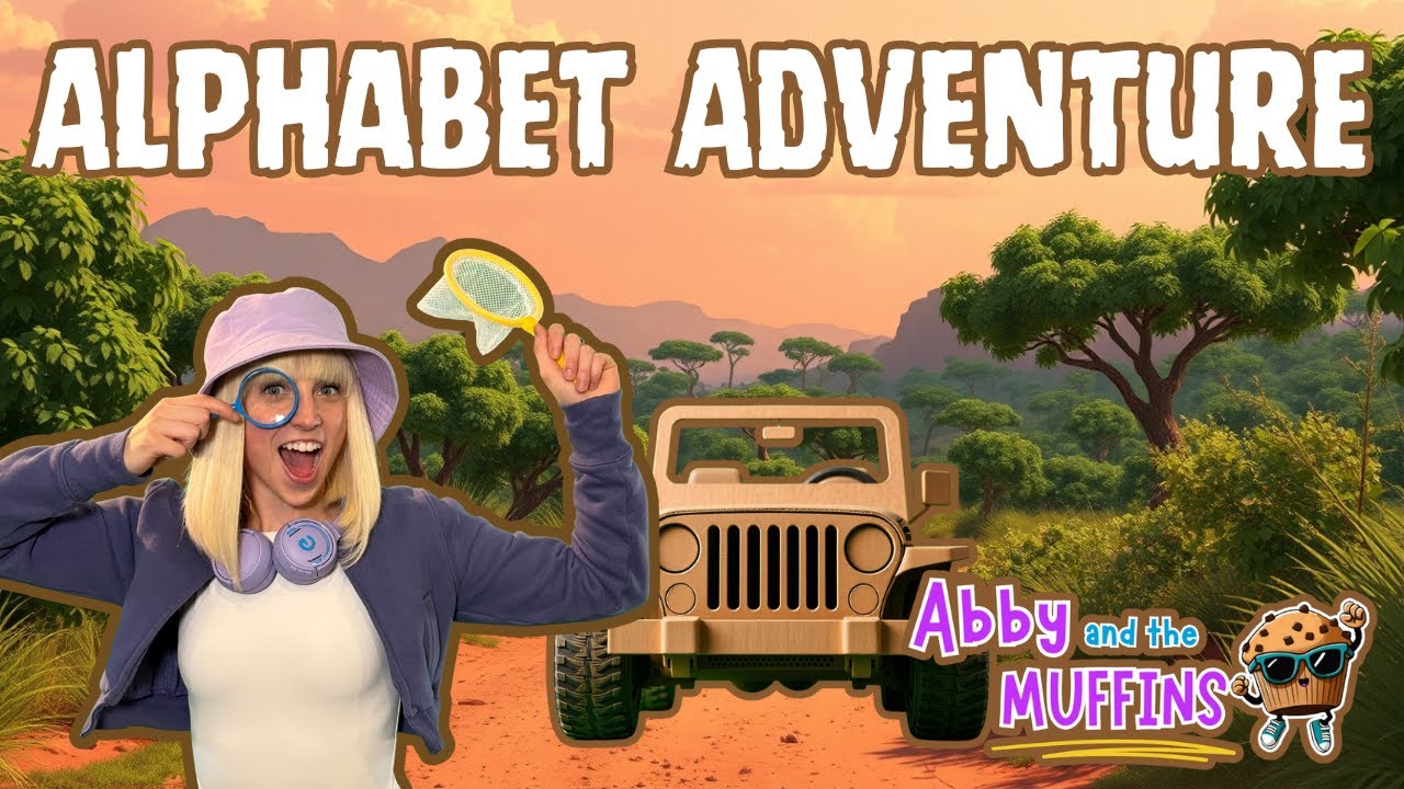 Alphabet Animal Adventure with Abby and the Muffins! Songs for Kids - YouTube