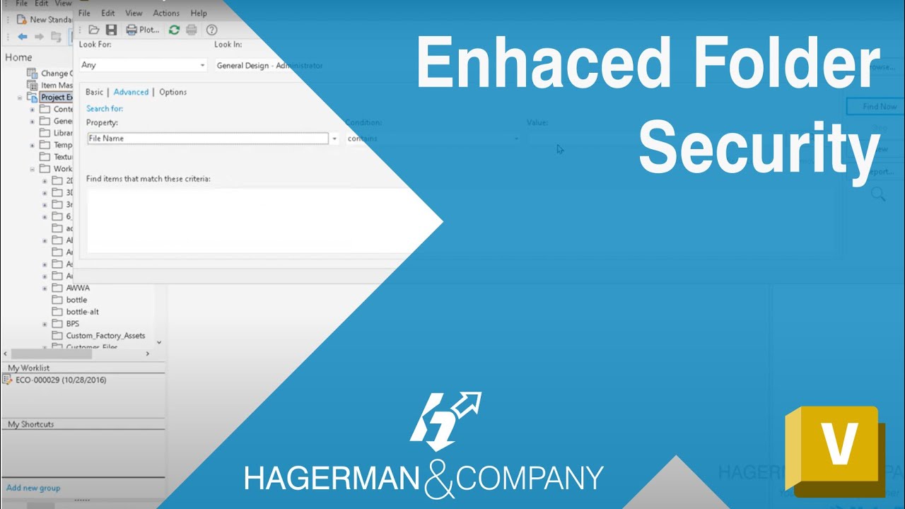 Enhanced Folder Security - Autodesk Vault Basic - YouTube
