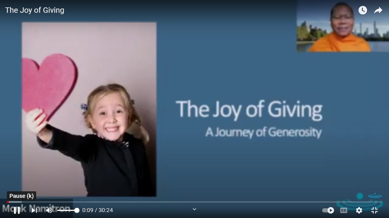 The Joy of Giving - YouTube