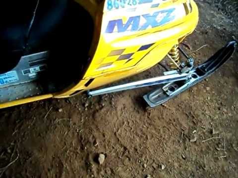 sno stuff rumble pack on 99 mxz 600 - YouTube
