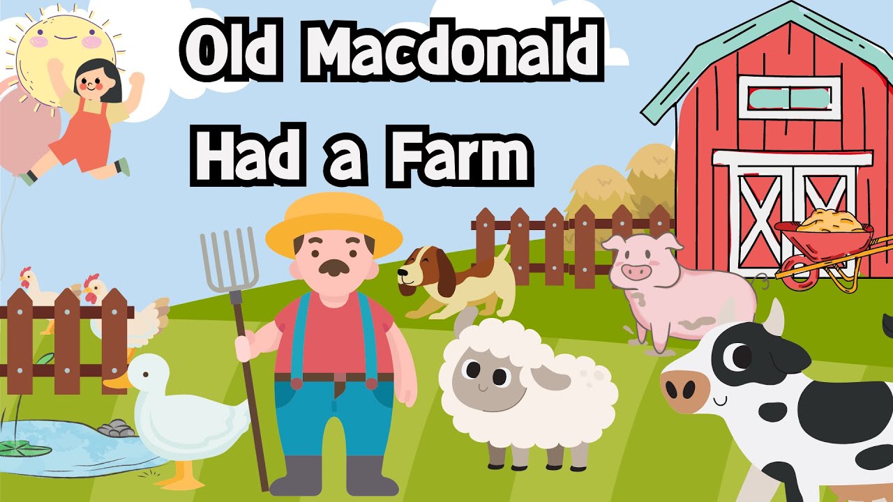 Old MacDonald had a farm - Best Kids/Nursery Rhymes Song with Lyrics ...