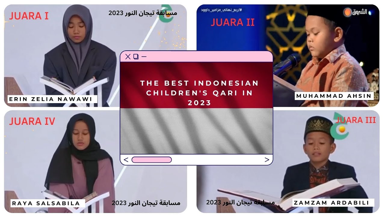 The best Indonesian Children's Qari | 2023 - YouTube