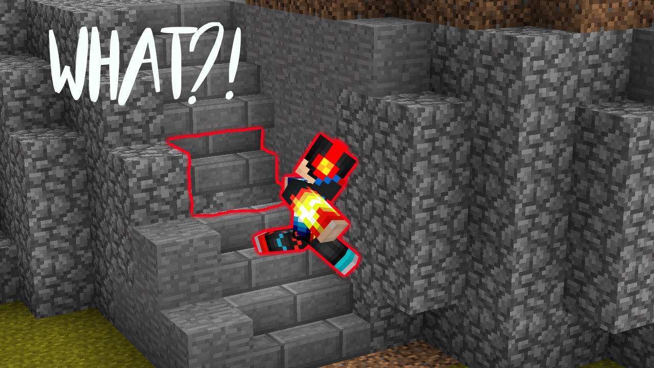 Minecraft Hypixel - FAKE STAIRCASE TRAP! - YouTube