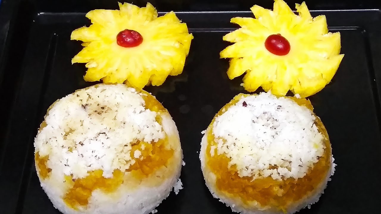 #Pineapple Puttu# #Rice cake# #Puttu# പൈനാപ്പിൾ പുട്ട് - YouTube