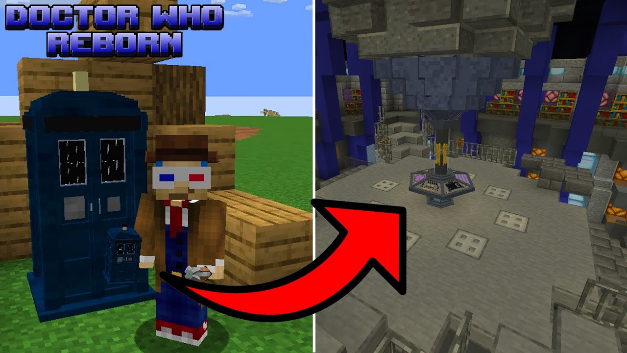 This Mod adds a TARDIS to Minecraft! (It's AMAZING!) - YouTube