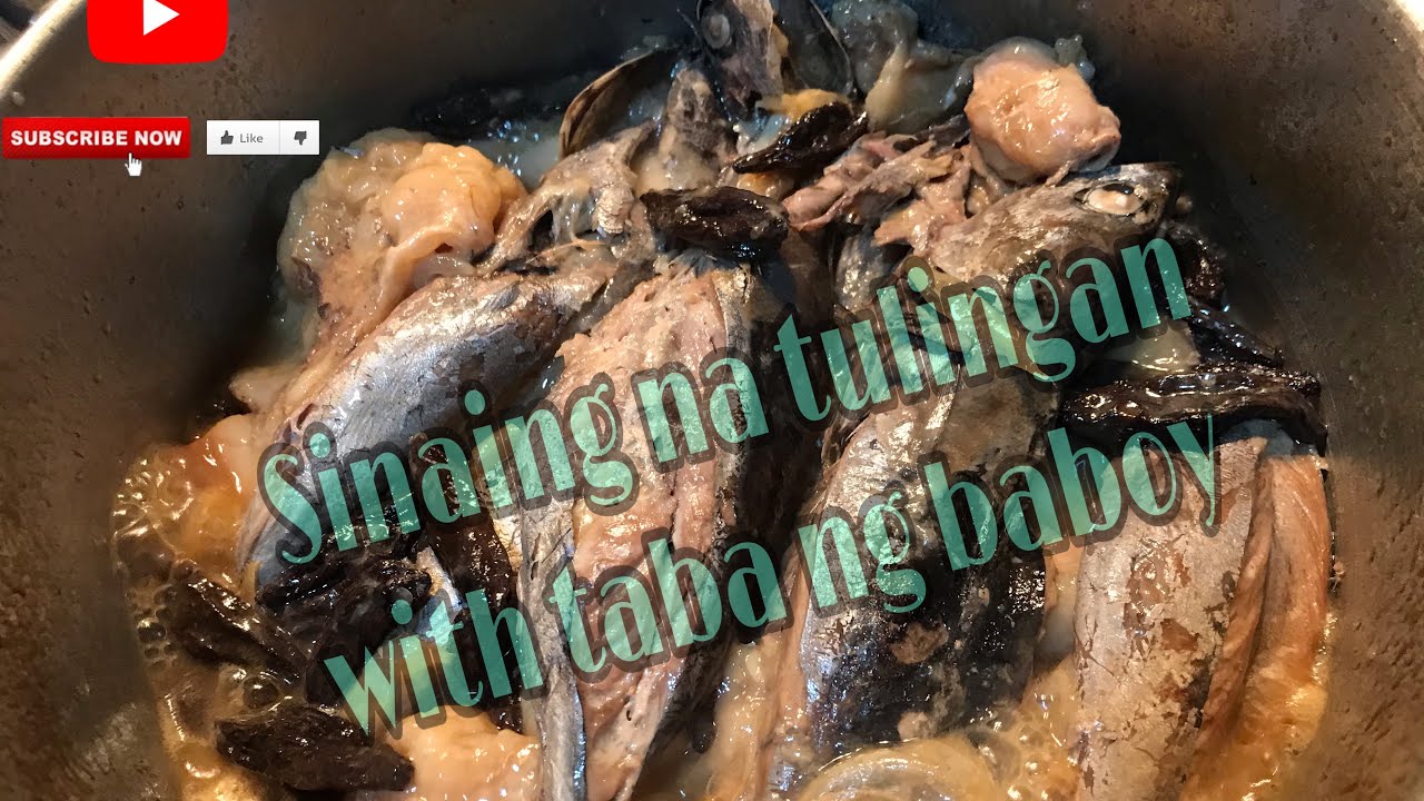 Sinaing na tulingan with taba ng baboy| - YouTube