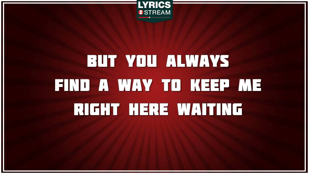 Right Here - Staind tribute - Lyrics - YouTube