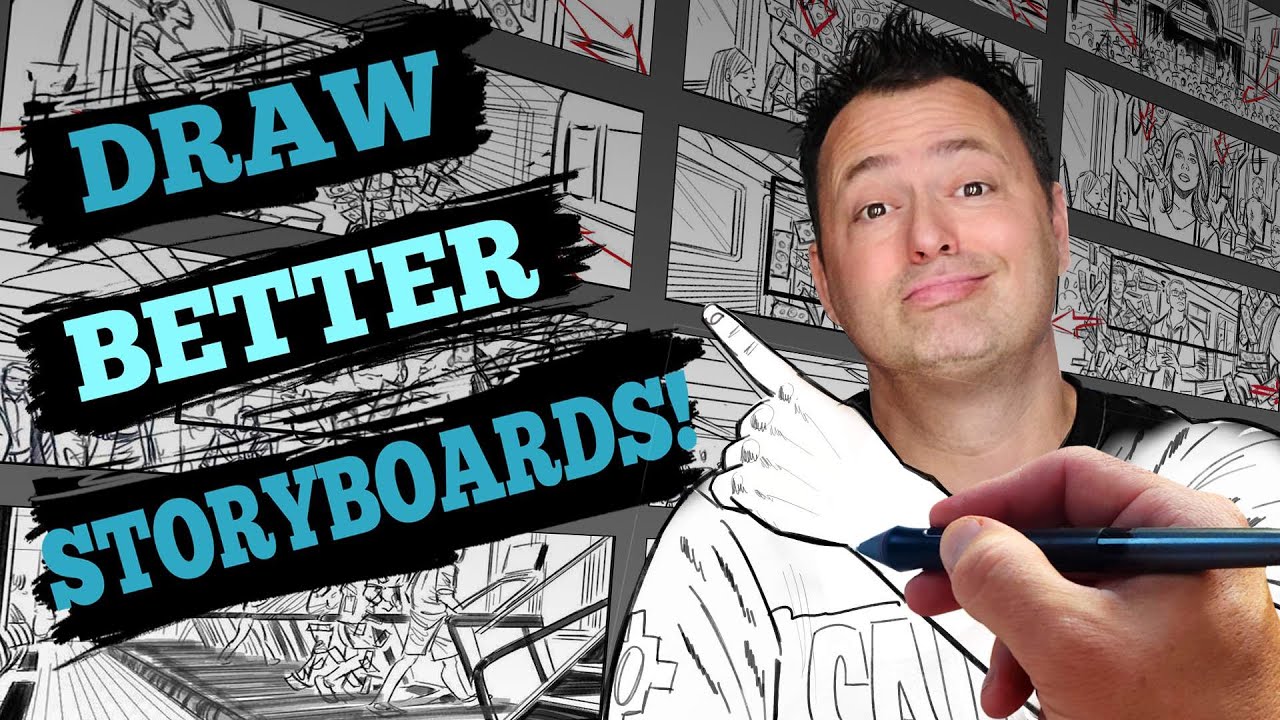 Drawing storyboards for a "Discover Card" commercial - PART TWO! - YouTube