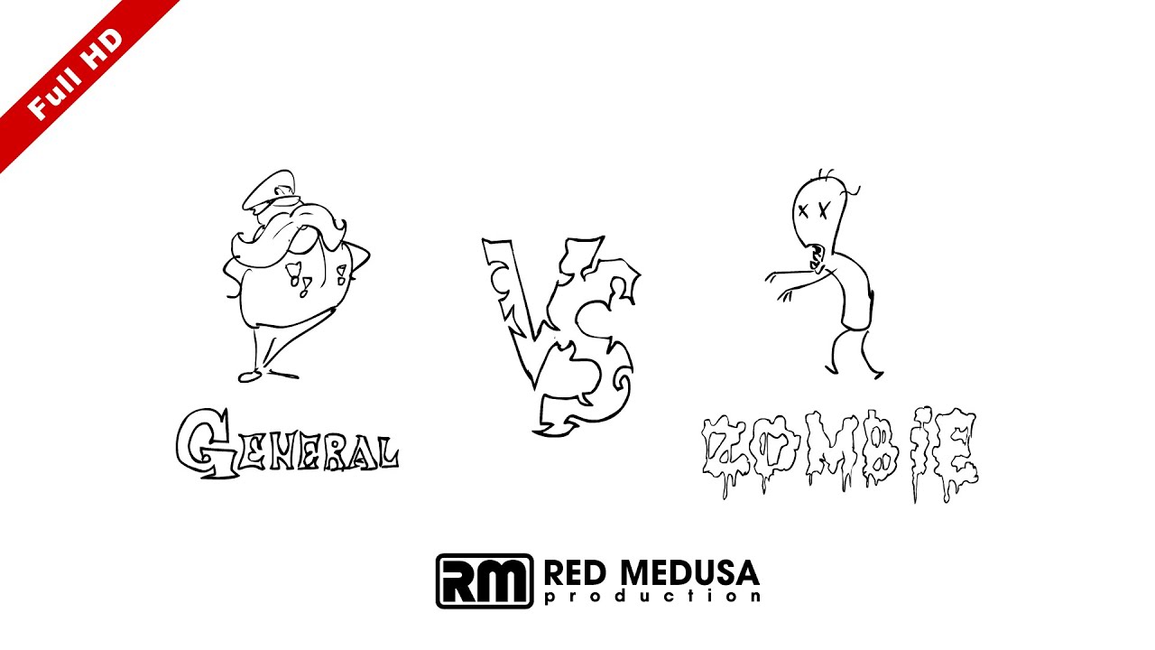 Animated Versus - General VS Zombie FullHD - YouTube