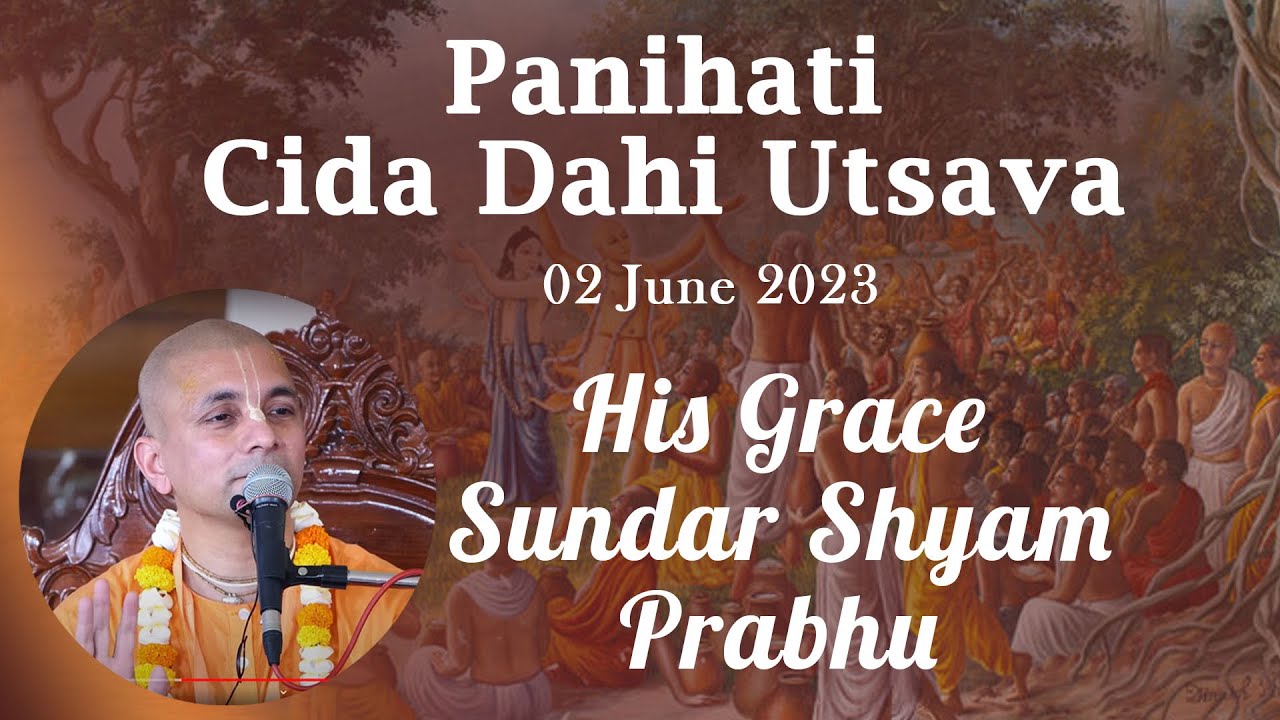 Panihati Cida Dahi Festival Class by H.G Sundar Shyam Prabhu - YouTube