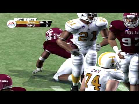 NCAA Football 06 - Dynasty mode - Independence Bowl - Tennessee ...