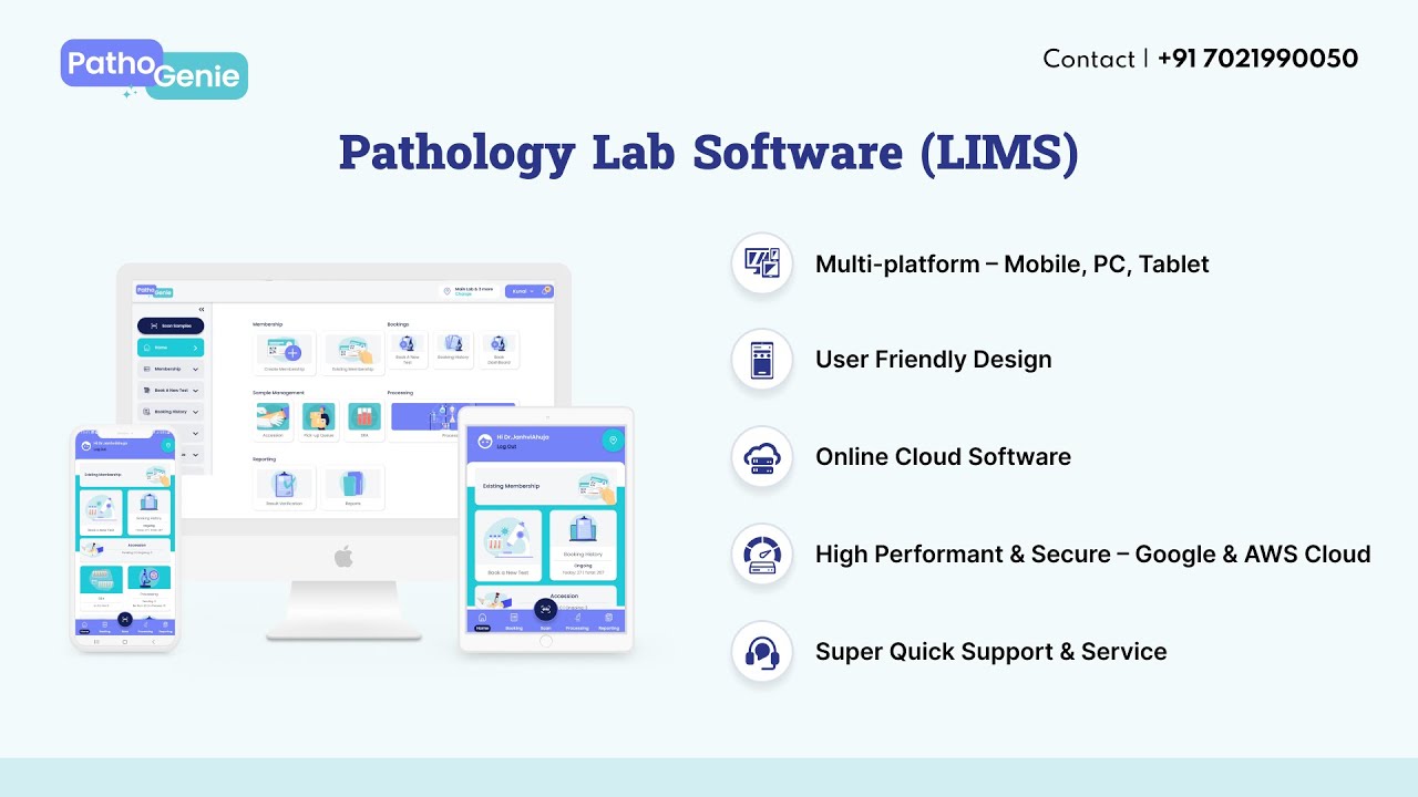 PathoGenie's Online Pathology Software Demo - YouTube