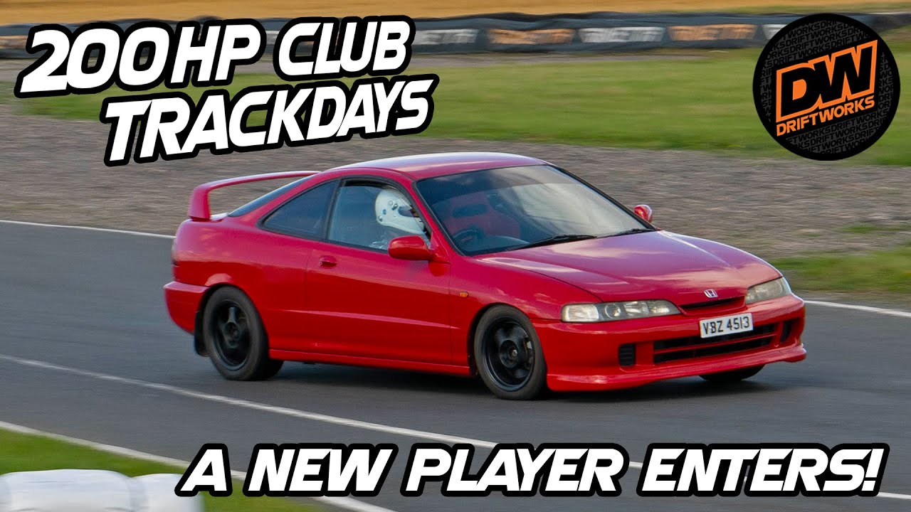 A new player enters 200hp club trackdays in a Honda DC2 Integra Type R ...