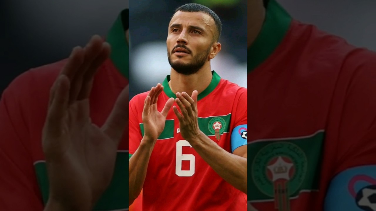 CAPITANO 🇲🇦💚 #roman_sais #saiss #romansaiss #shorts #morocco #morocco ...