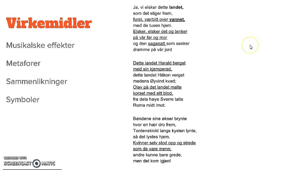 "Ja vi elsker" - YouTube