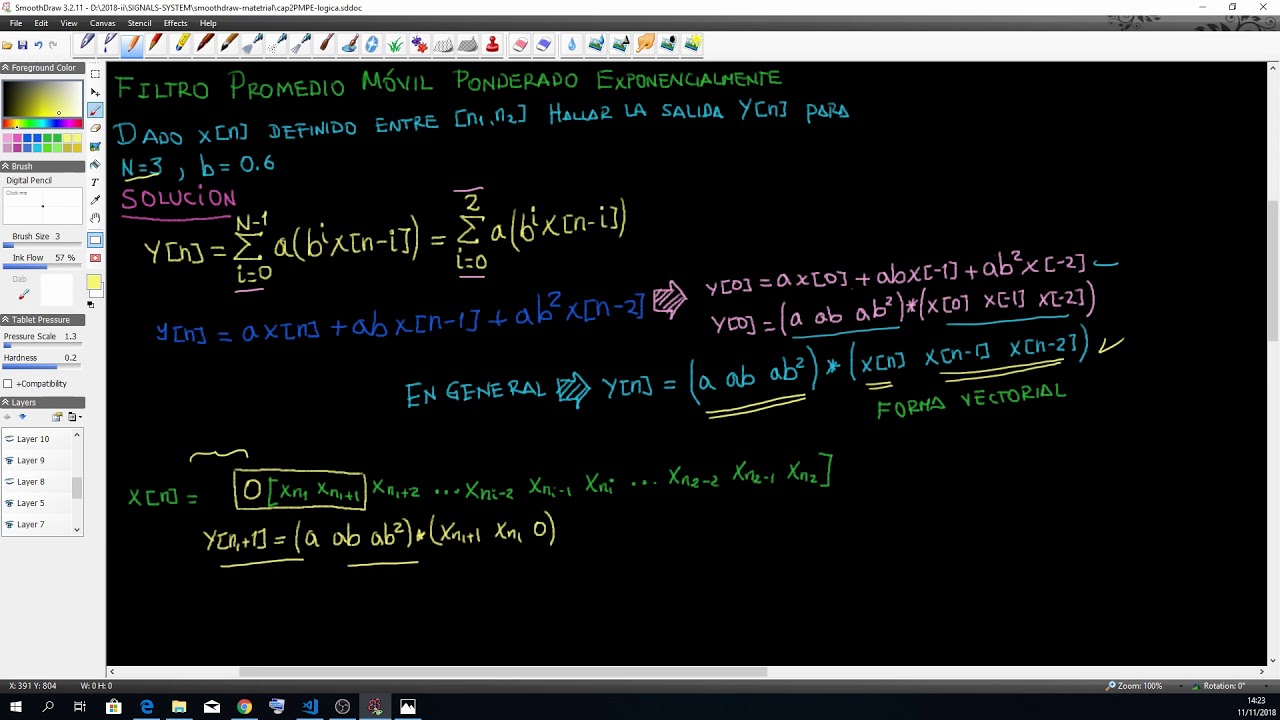 2.1.3 Filtro Promedio Móvil Ponderado Exponencial - YouTube