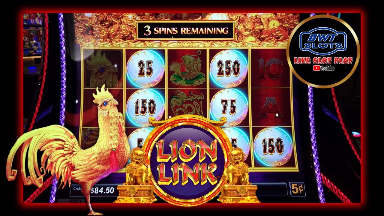 🐓Prosperous Rooster Lion Link Slot Machine! - YouTube