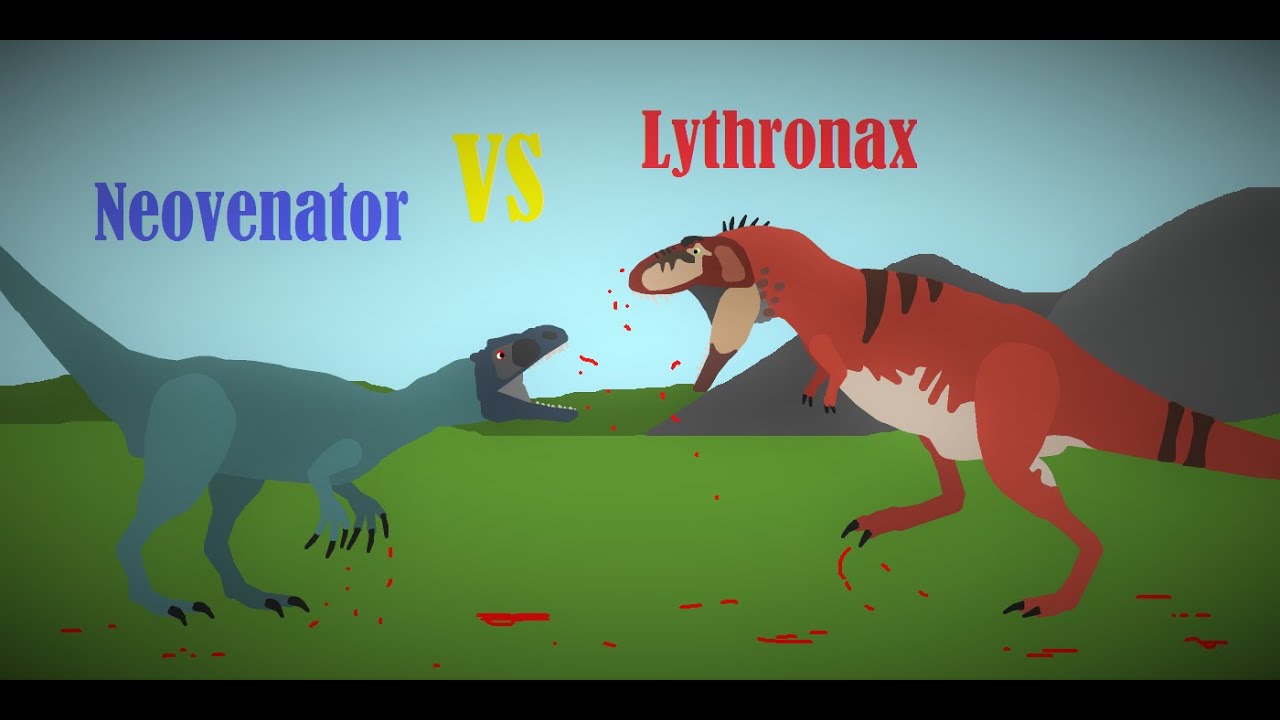 Neovenator Vs Lythronax - YouTube