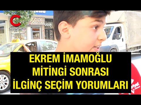 Ekrem İmamoğlu mitingi sonrası ilginç seçim yorumları
