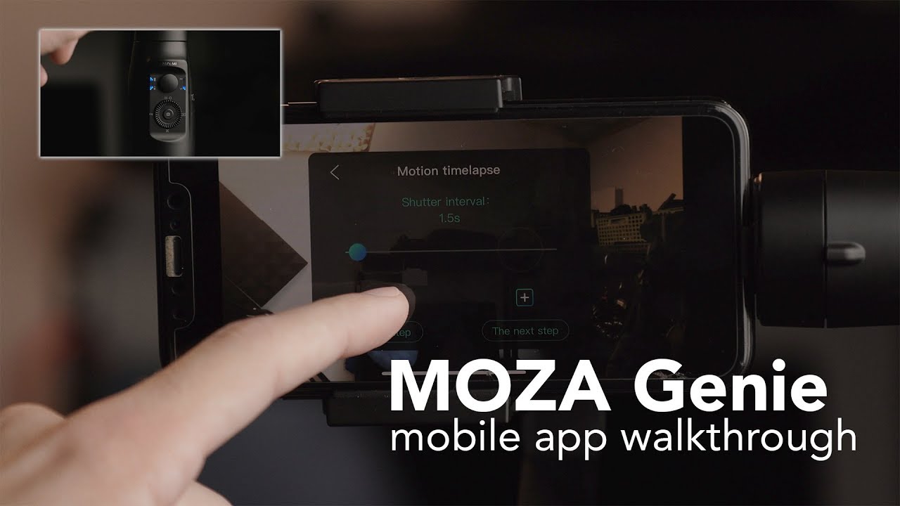MOZA Genie App Walkthrough with MOZA Mini-Mi - YouTube
