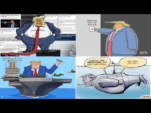 The Best Trump Satire You'll See Today | Political Cartoons & White House Comedy