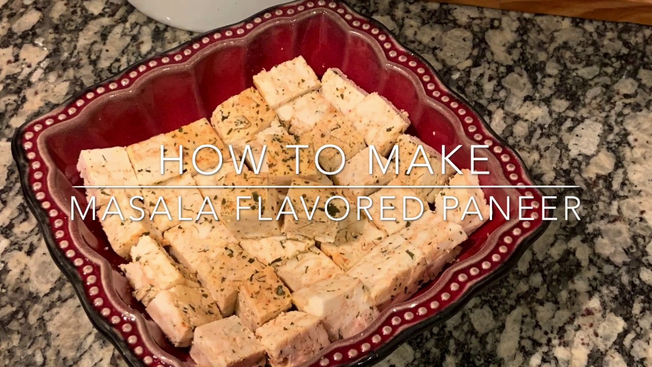 Homemade Flavored Paneer-Cheese using EZ Press - YouTube