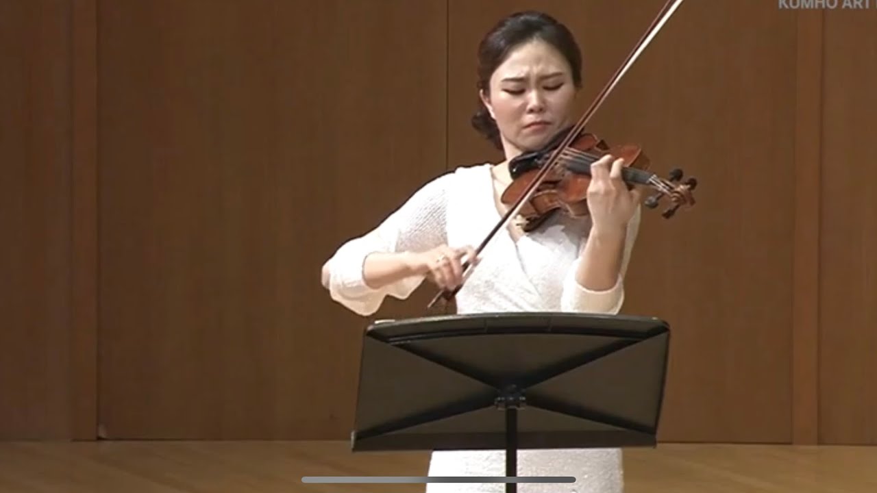 Yejin Roh - Franck violin sonata in A Major (1st and 2nd mov.) - YouTube