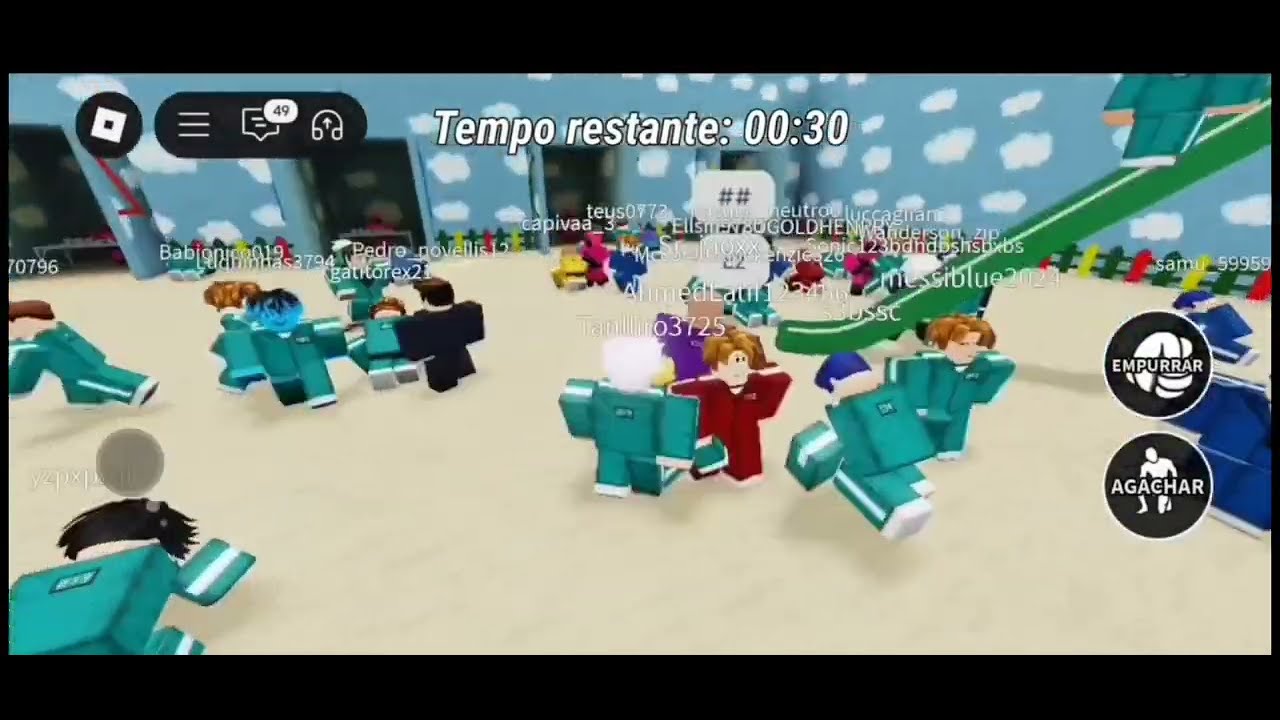 Jogando round 6 pela primeira vez dentro do roblox - YouTube