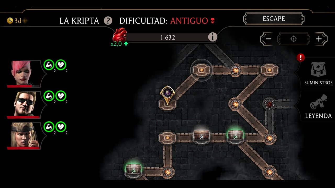 Mortal Kombat Mobile Jugando la kripta - YouTube