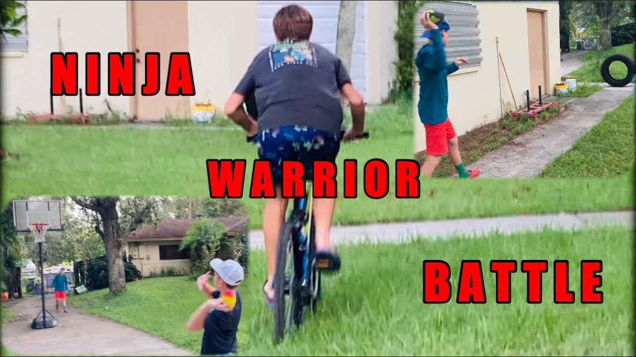 Ninja Warrior Battle | Obviously Owen - YouTube