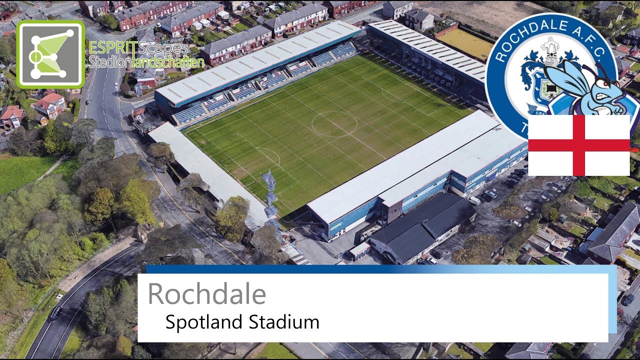 Spotland Stadium Rochdale A.F.C. & Rochdale Hornets 2016 - YouTube