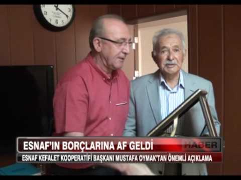 Esnaf'ın Borçlarına Af Geldi